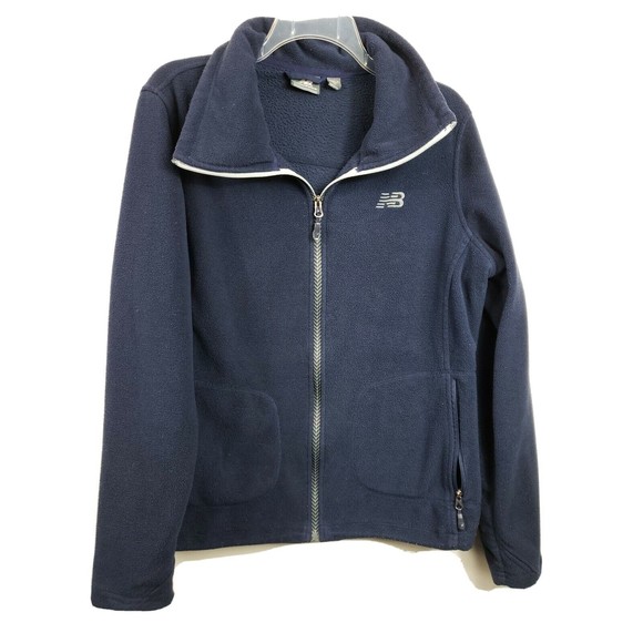 New Balance | Jackets & Coats | New Balance Fleece Jacket Womens Lg ...